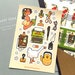 Cottage Core Sticker Sheet - Etsy