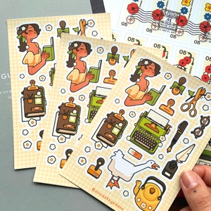 Cottage Core Sticker Sheet - Etsy