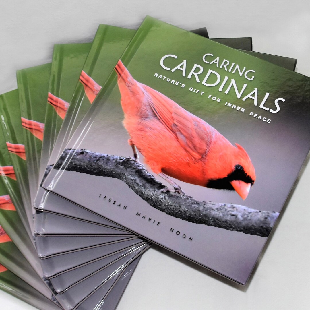 CARDINAL Gift Book, Memorial Keepsake, Sympathy Gift, Bereavement Gift ...
