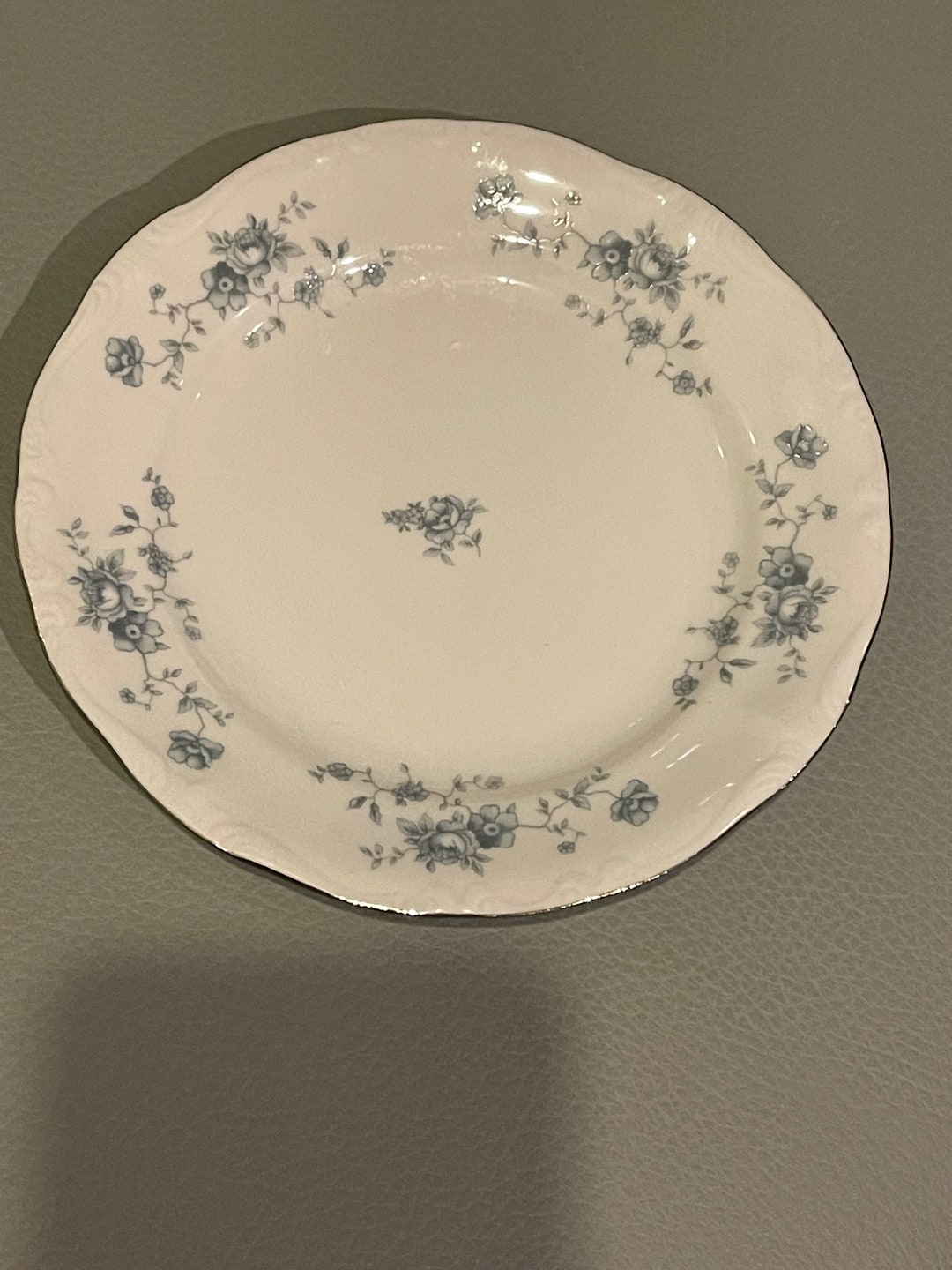 Vintage Johann Haviland Bavaria Lit Garland Set of 6 Small Bread Butter ...