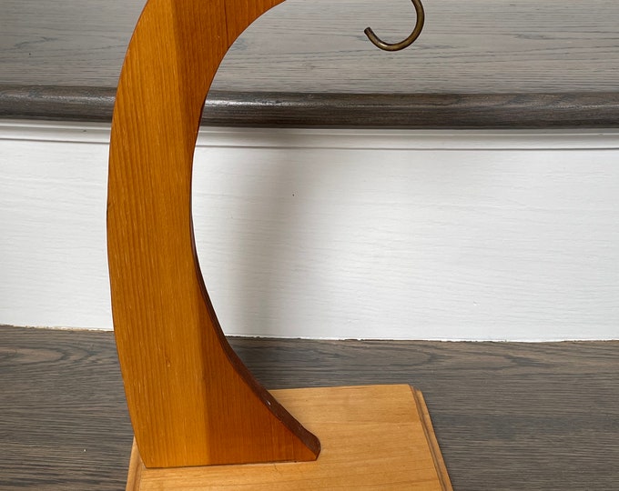Vintage Solid Wood Banana Hanger Fruit Hook Rack - Etsy