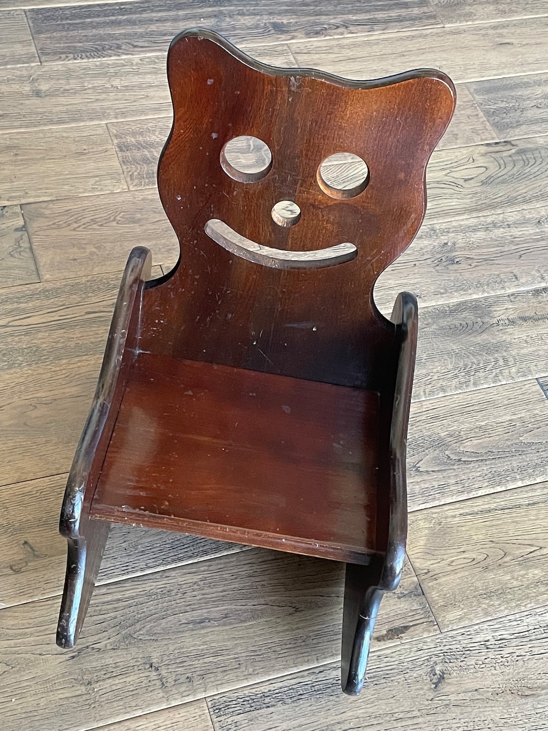 Vintage One of A Kind Child,s Teddy Bear Rocking Chair - Etsy