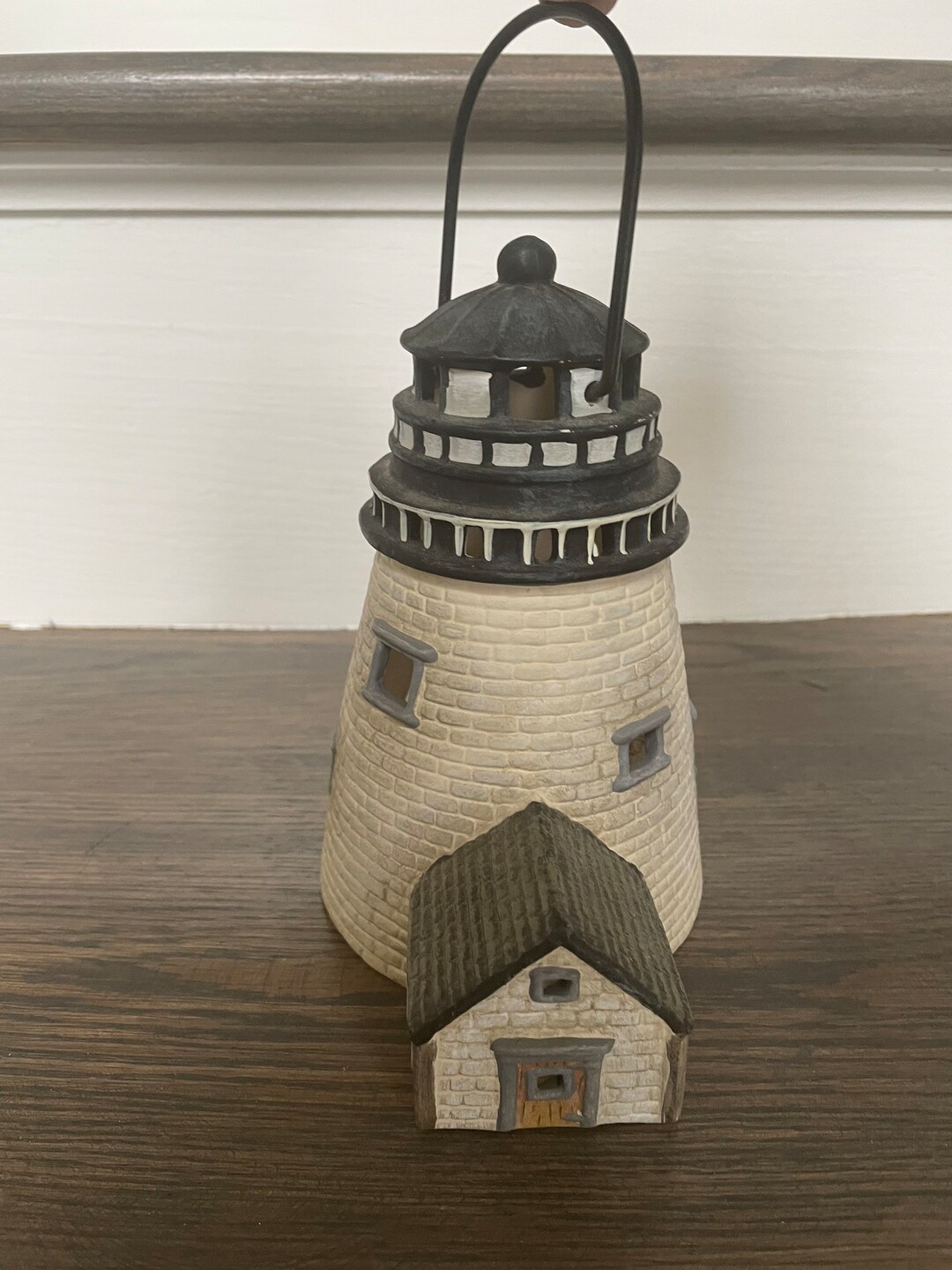 Vintage Tealight Candleholder Rare Lighthouse W/ Handle - Etsy