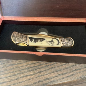 Anniversary Edition Bald Eagle American Wildlife Picket Knife American Mint - Etsy