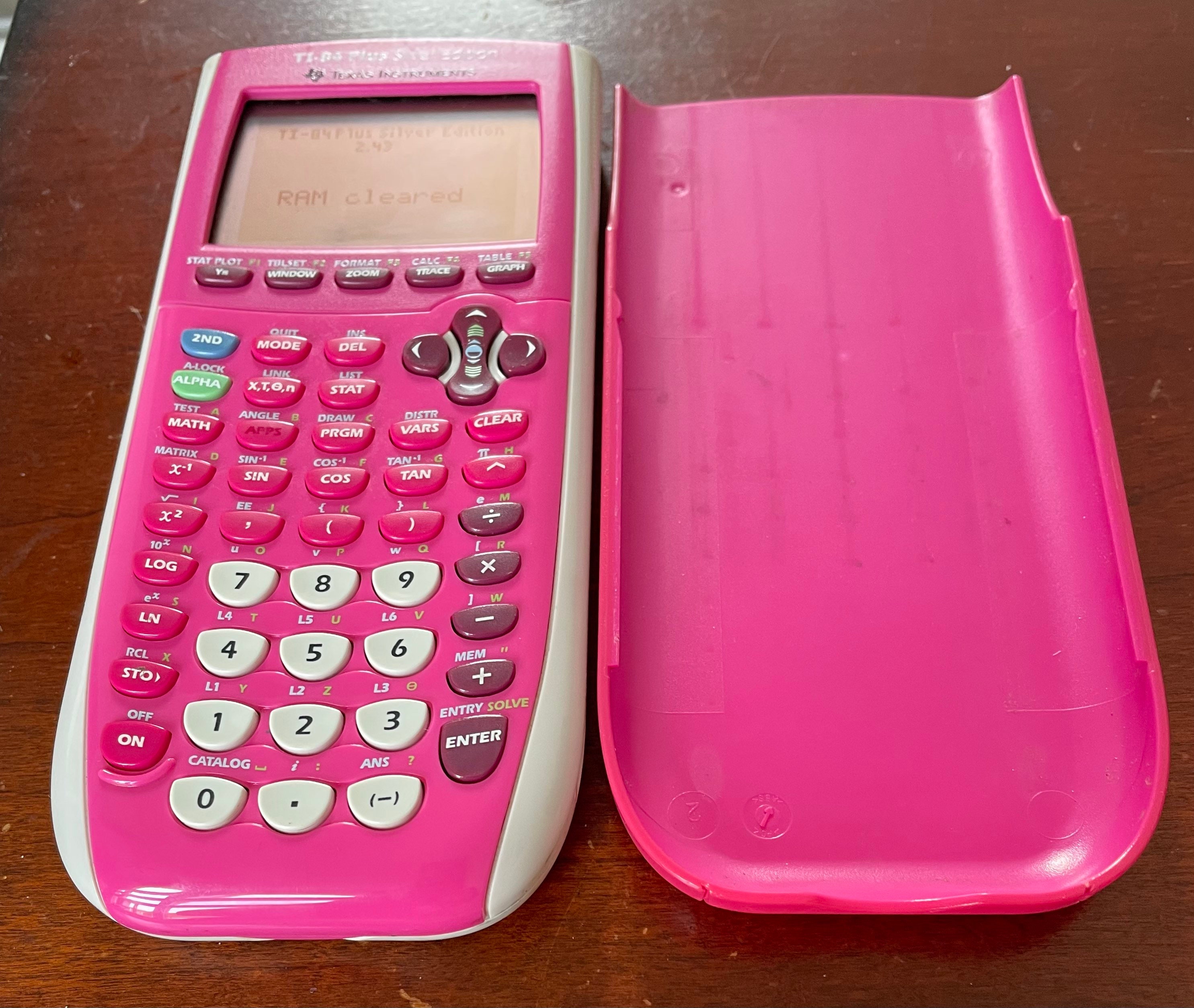 Pink Graphing Calculator Ti 84