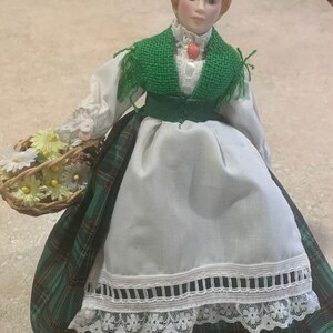Vintage Irish Doll in Traditional Dress/colleen Costume Abon Doll ...