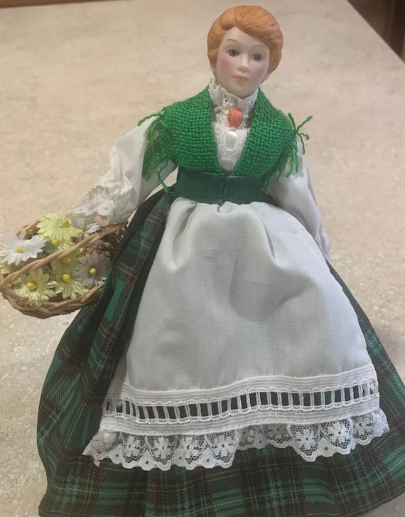 Vintage Irish Doll in Traditional Dress/colleen Costume. - Etsy