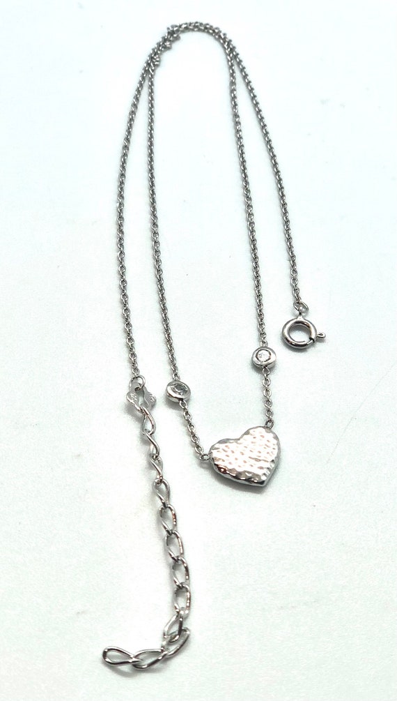 Swarovski Tennis deluxe mixed bespoke hammered Heart … - Gem