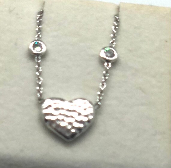 Swarovski Tennis deluxe mixed bespoke hammered Heart … - Gem
