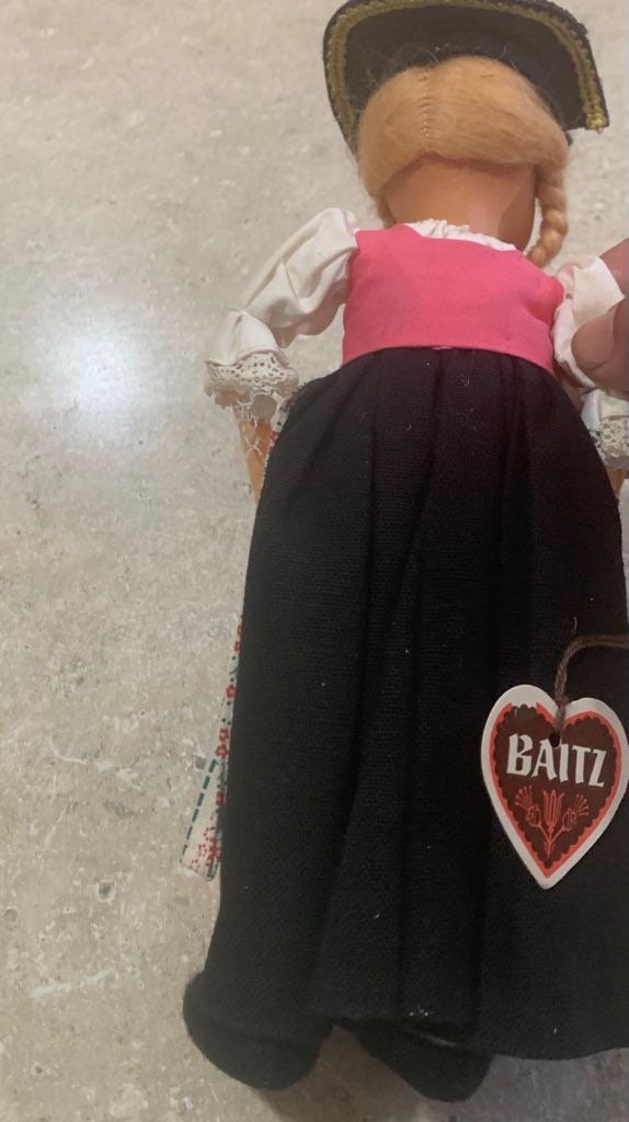 Vintage Baitz Austrian Doll in full Costume made in Austria | Etsy