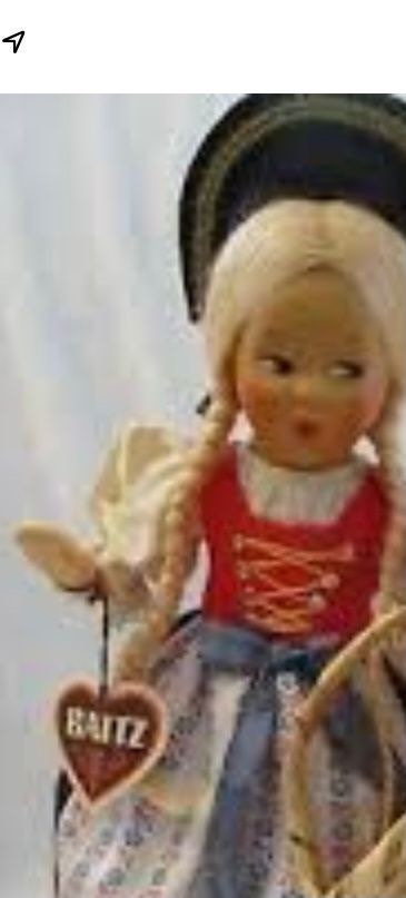 Vintage Baitz Austrian Doll in full Costume made in Austria | Etsy