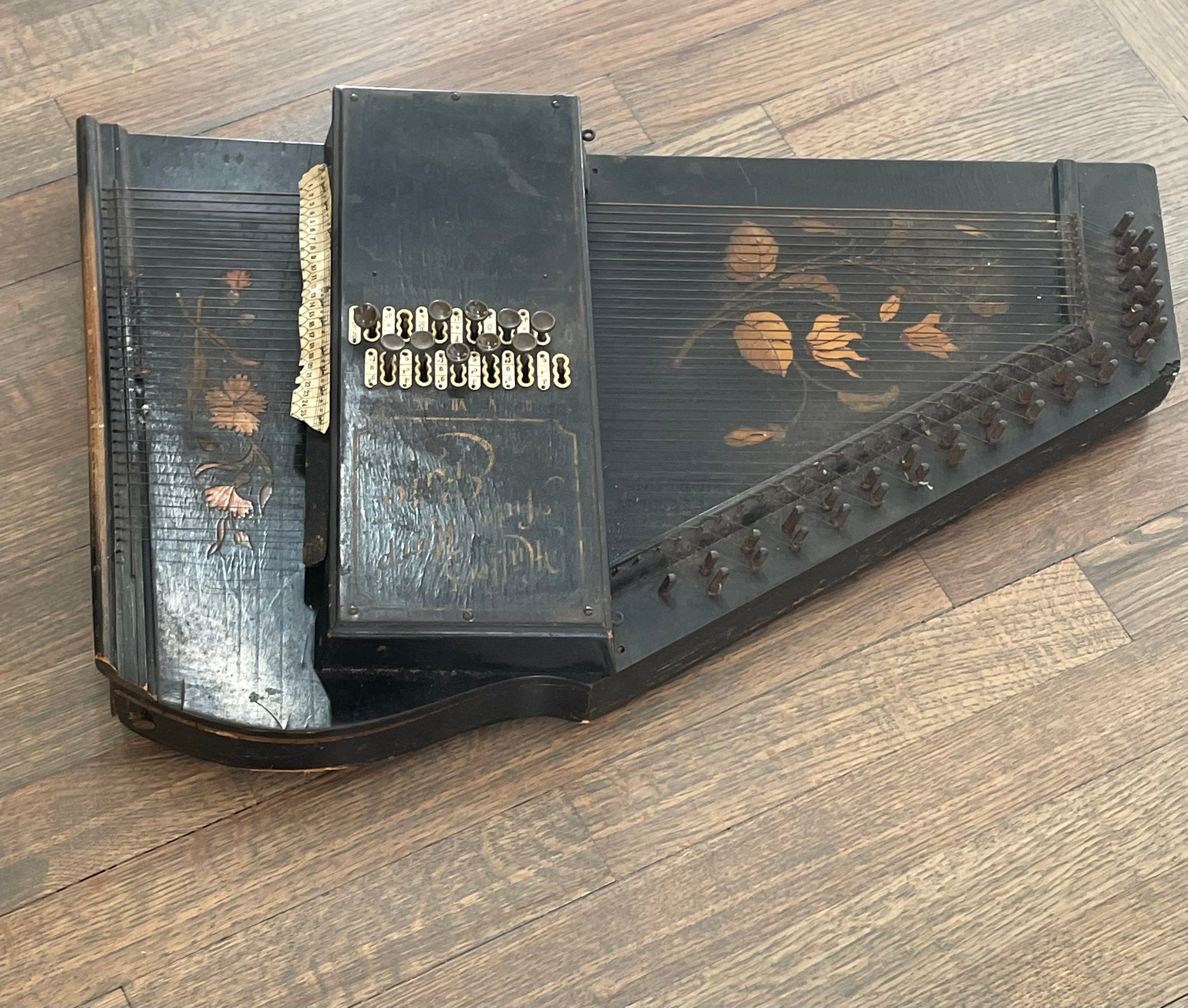 Antique Original Muller Orpheus Auto Harp/ Accord Zither - Etsy