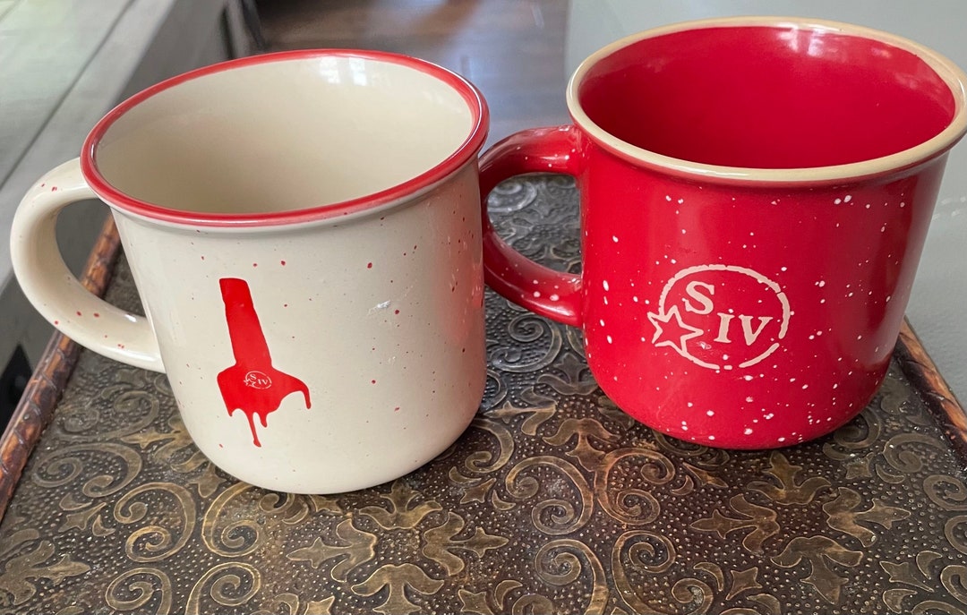 Makers Marks Whisky Red Beige Coffee Mugs - Etsy