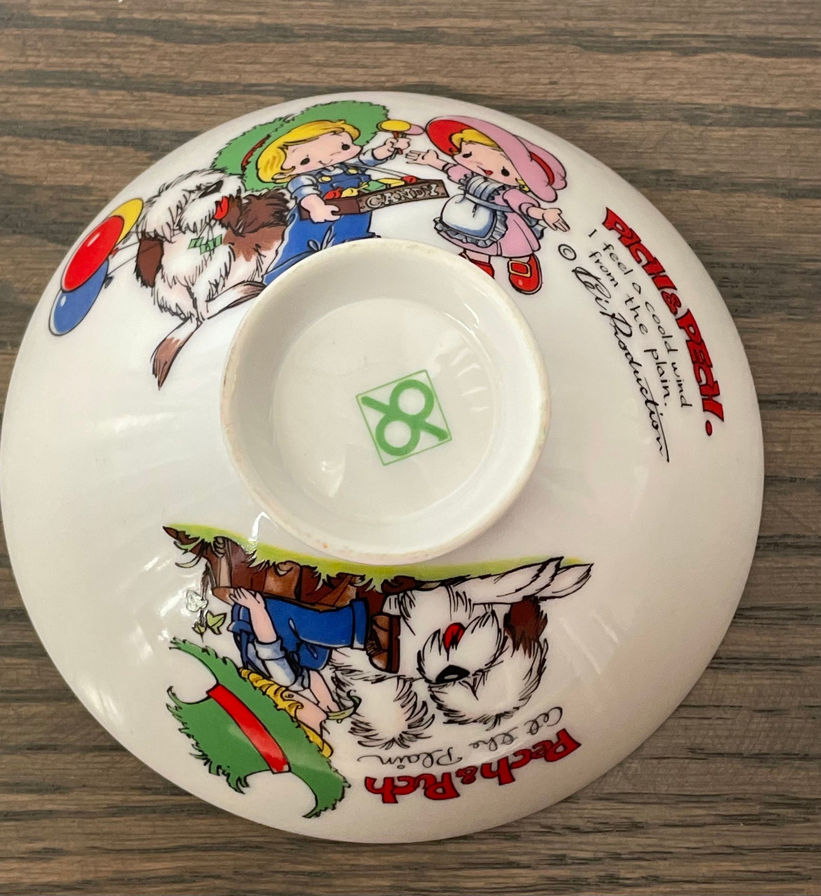 Vintage Pich & Puch Porcelain Rare Rice Bowl Japan - Etsy