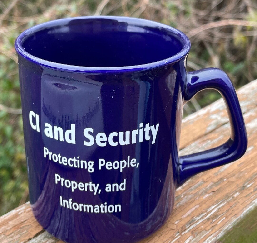 CI and Security Report Report Repot Cobalt Blue Coffee Mug - Etsy
