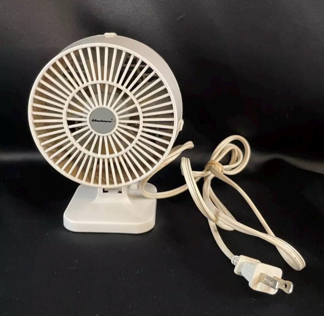 Windmete Small 2 Speed Table Fan Electric Desk Fan DF4 - Etsy