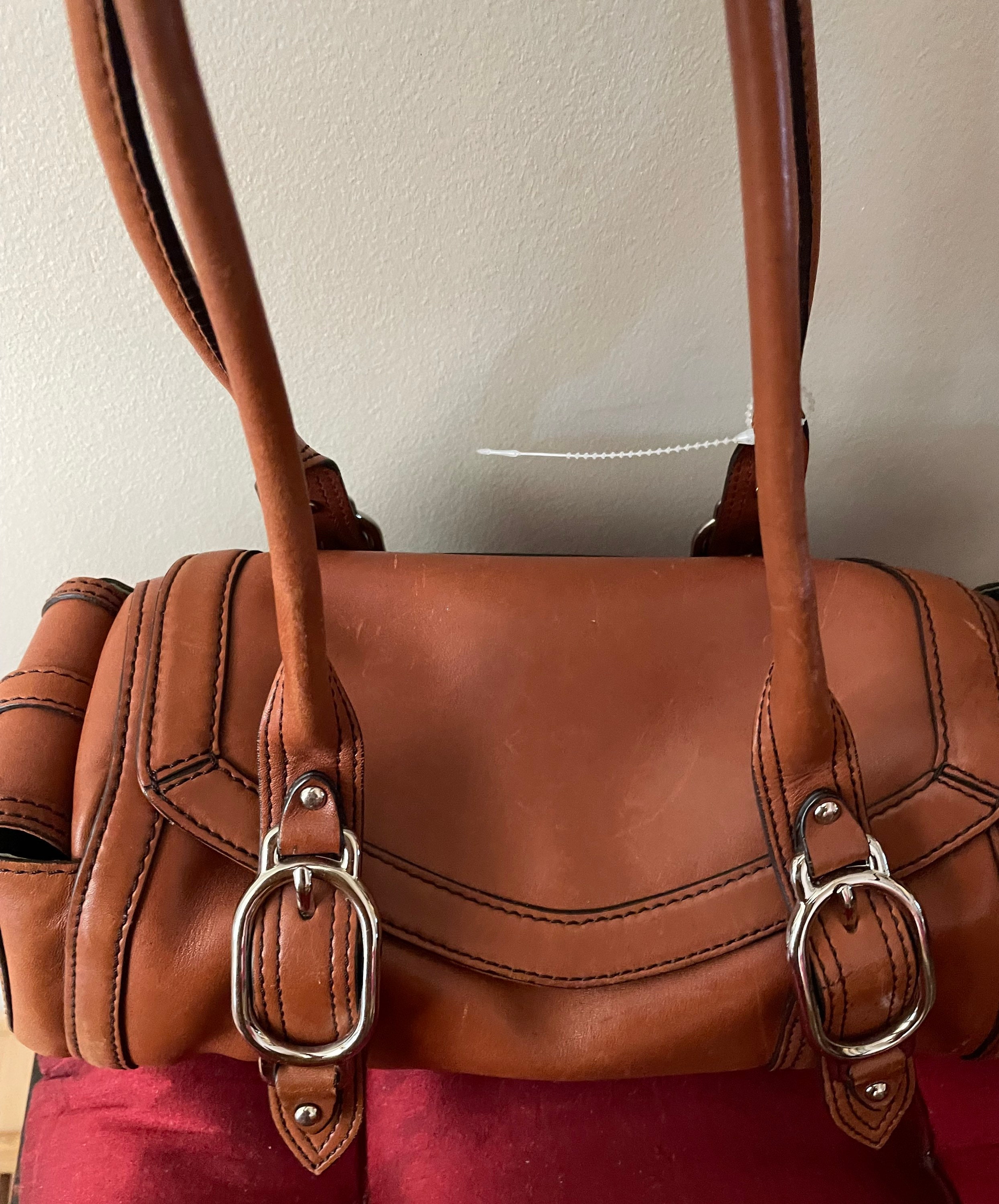 Cole Haan Handbag ” Trinity “ Brown Vintage - Etsy