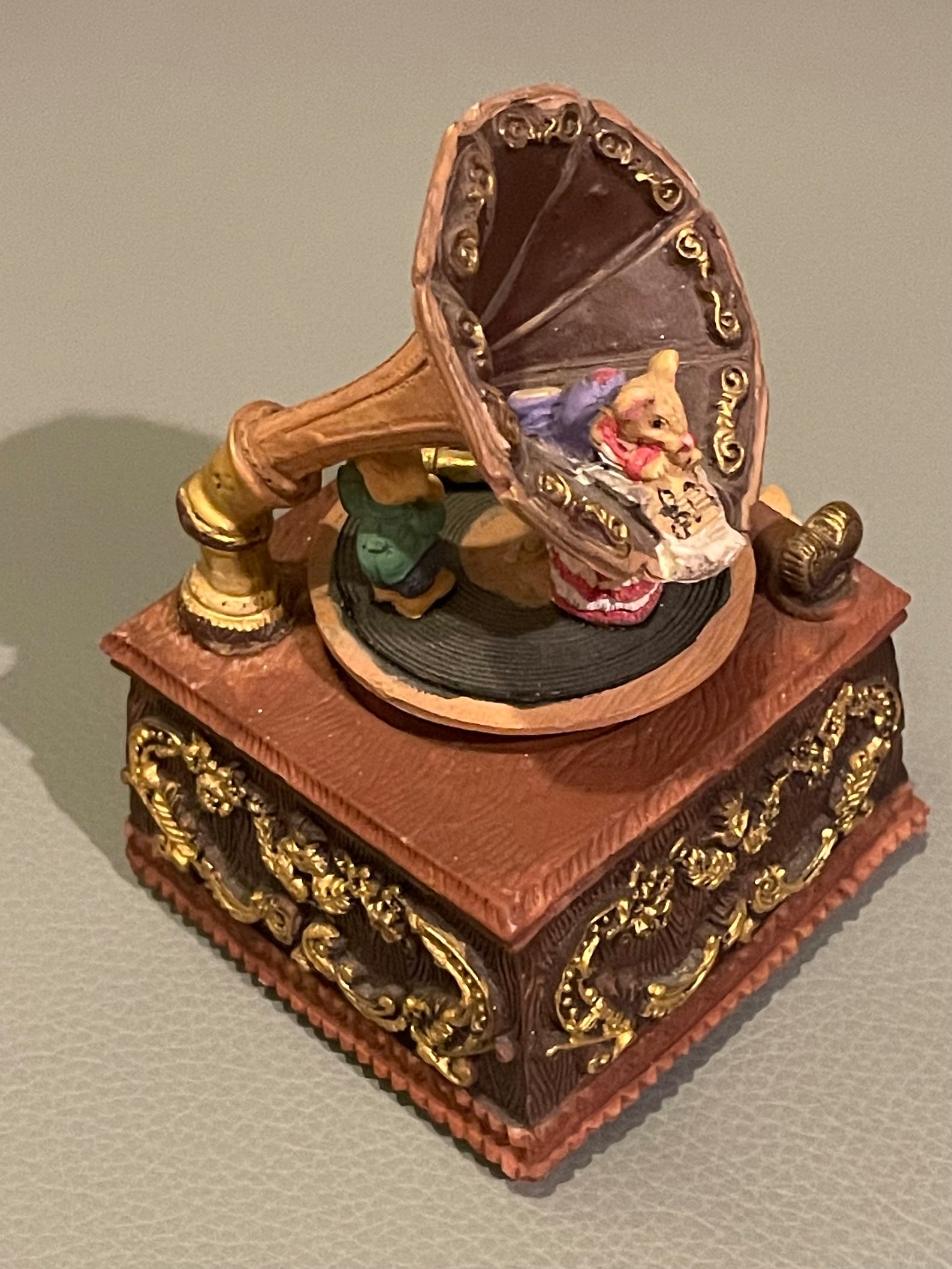 Dancing Mice Mouse Phonograph Music Box - Etsy