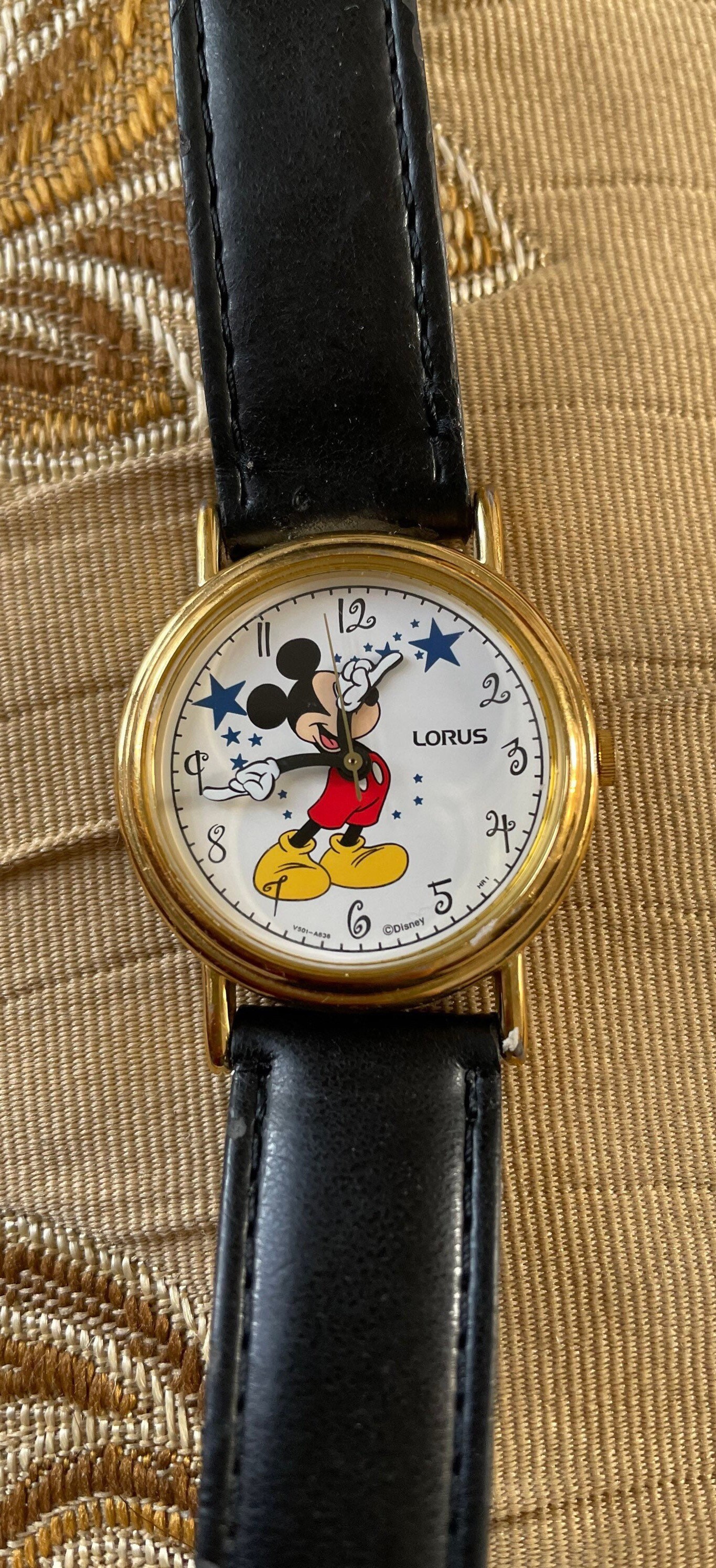 Lorus Mickey Mouse Wrist Watch Women Vintage 1990s V501-XO36 - Etsy