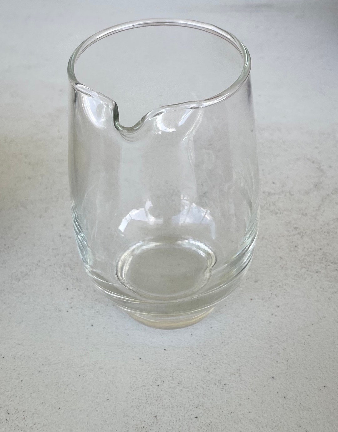Vintage Martini Clear Glass Pub Jag/ Bar Pitcher 5”x 3” - Etsy