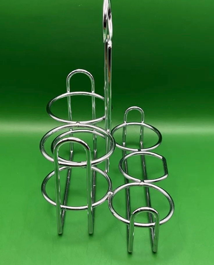 Metal Wire Restaurant Condiment Menu Holder Table Caddy Salt Pepper ...
