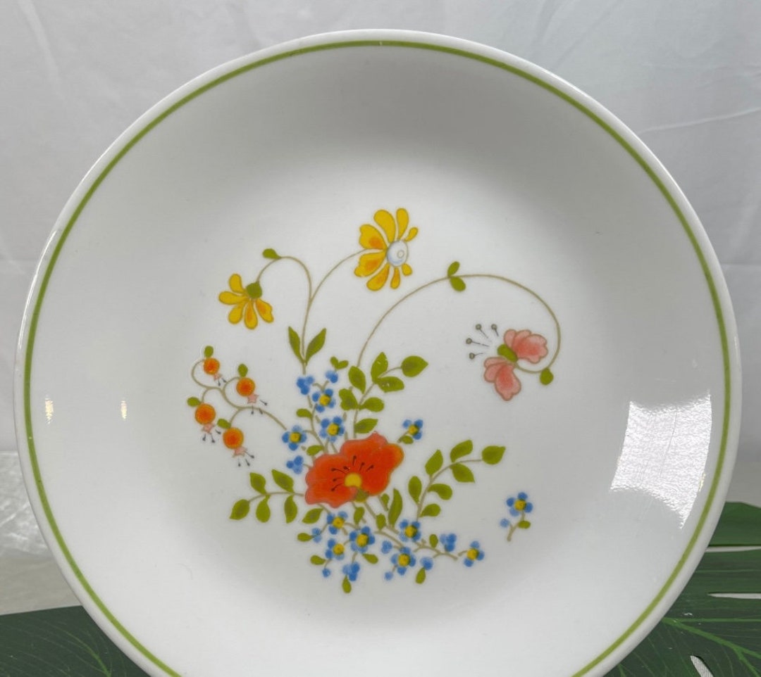 Corelle Corning Ware Wildflowers Luncheon Set of 2 Plates - Etsy