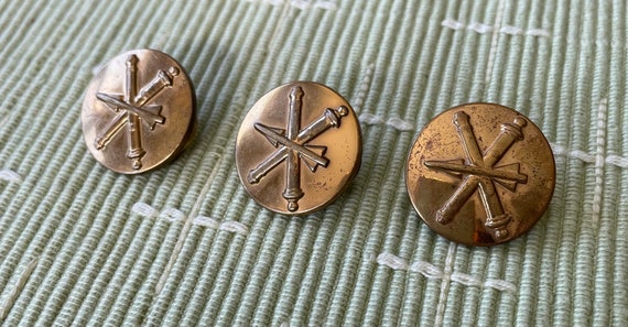 Army Air Defense Artillery Branch Insignia Dual post … - Gem