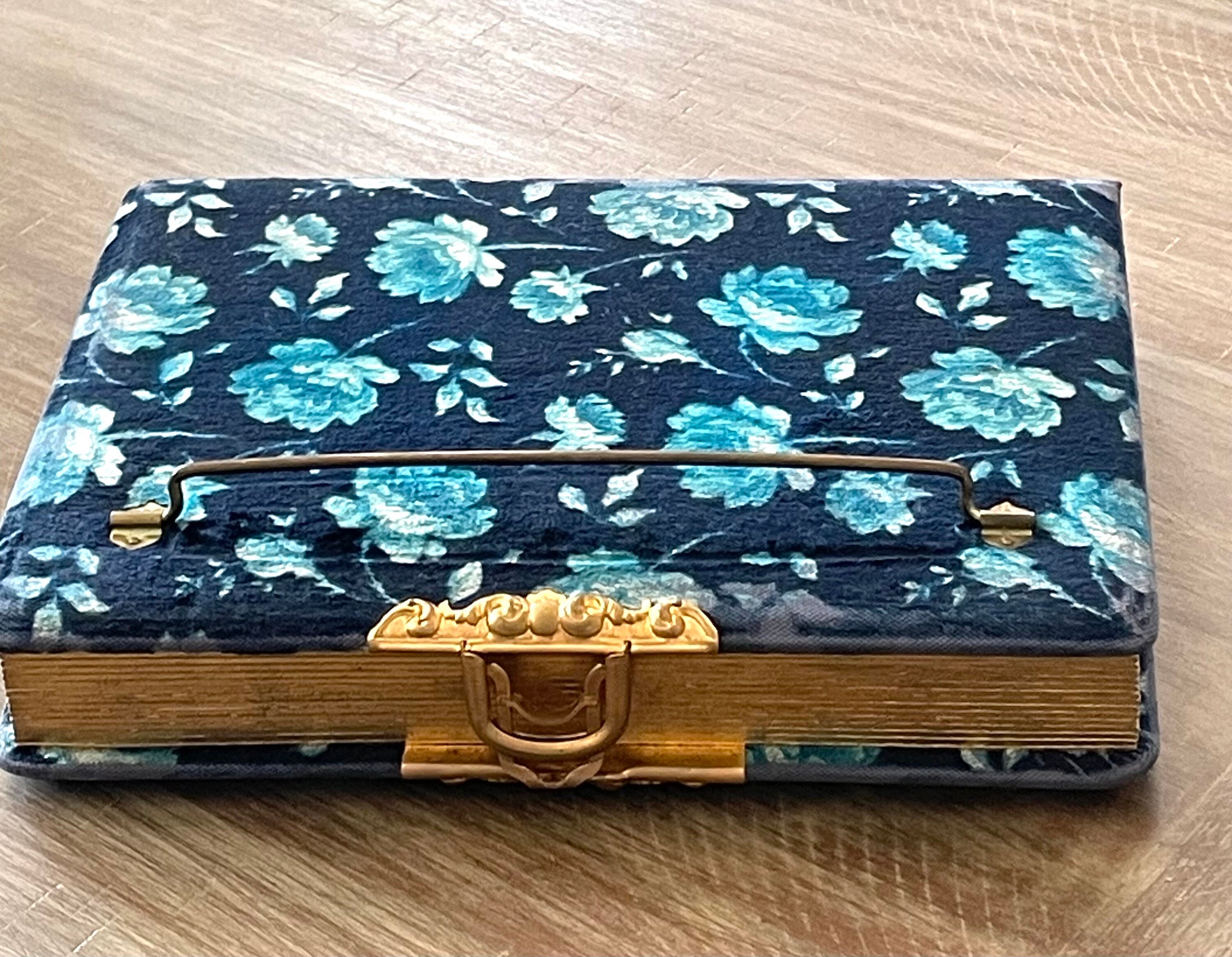 Antique Victorian Blue Velvet Photo Album 1900s - Etsy