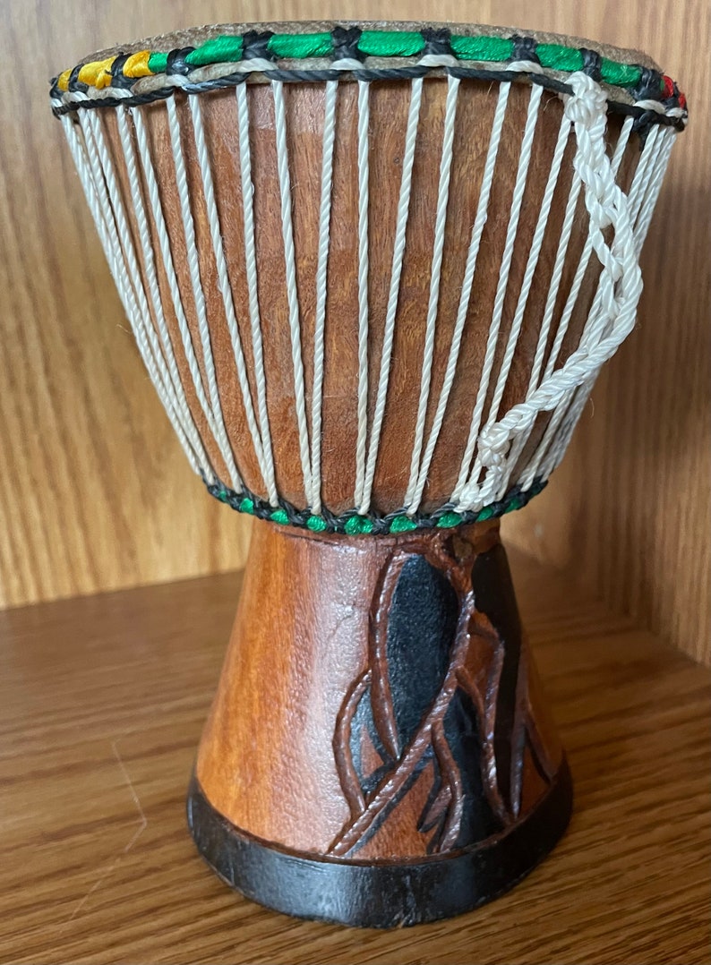 African Djembe Drum for Beginners 8”x5” - Etsy