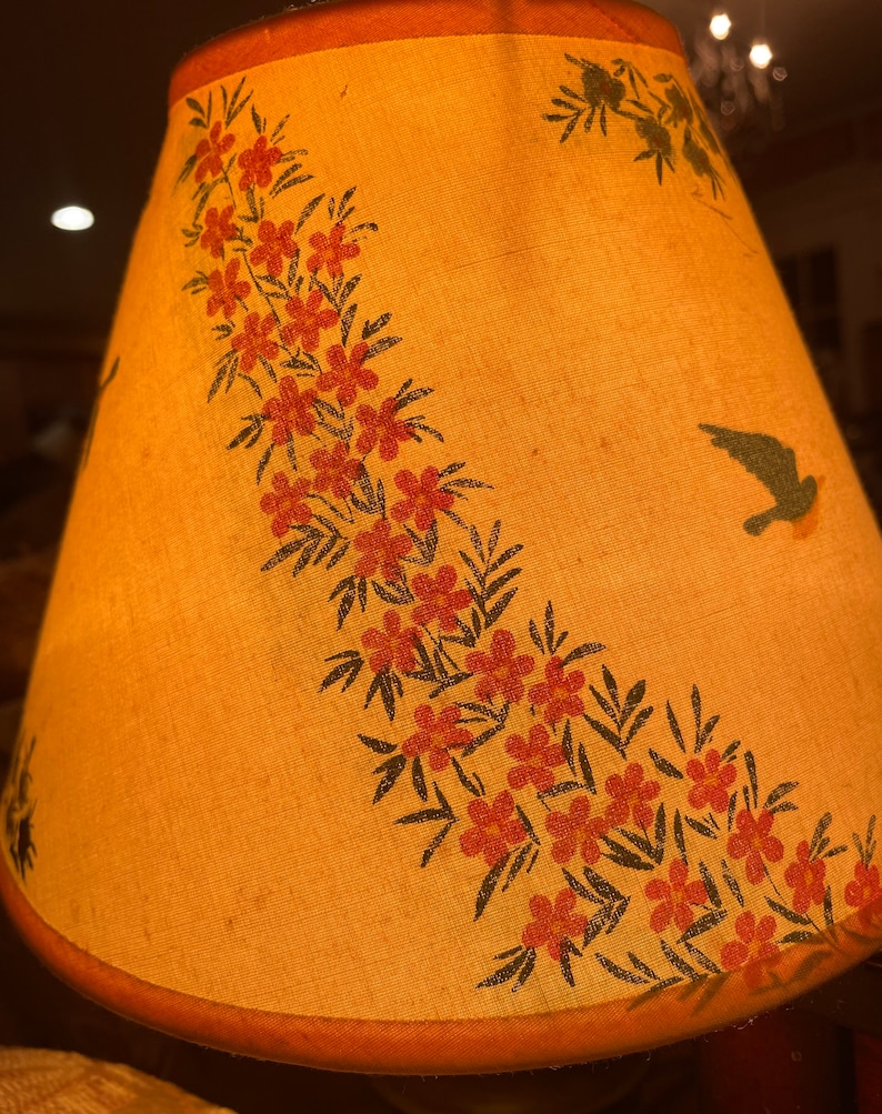 Vintage Conical Shape Real Rustic Genuine Old Lampshade - Etsy