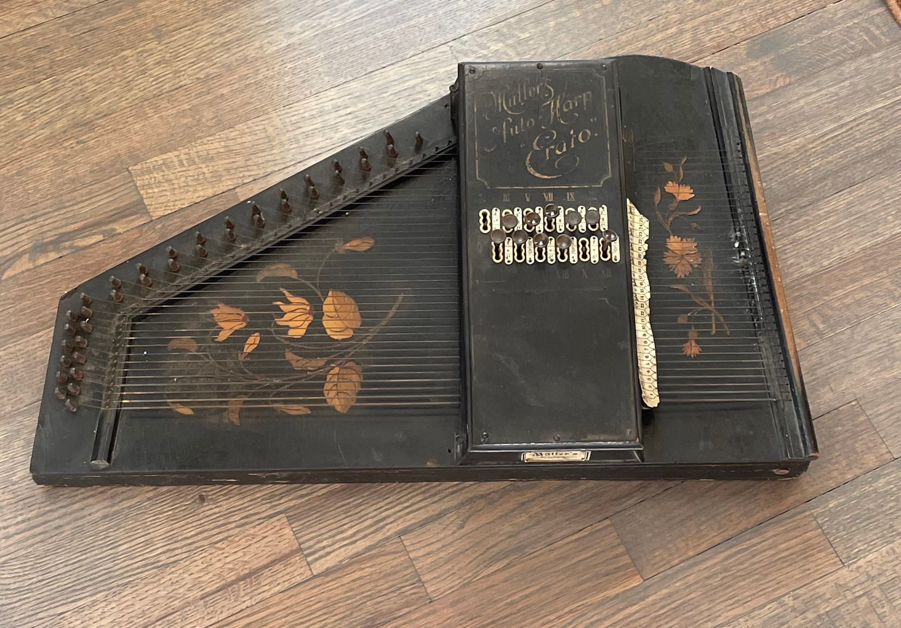 Antique Original Muller Orpheus Auto Harp/ Accord Zither - Etsy