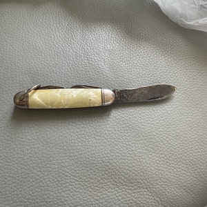 Vintage Imperial 3 Blade Folding Pocket Knife Pearl Handle - Etsy