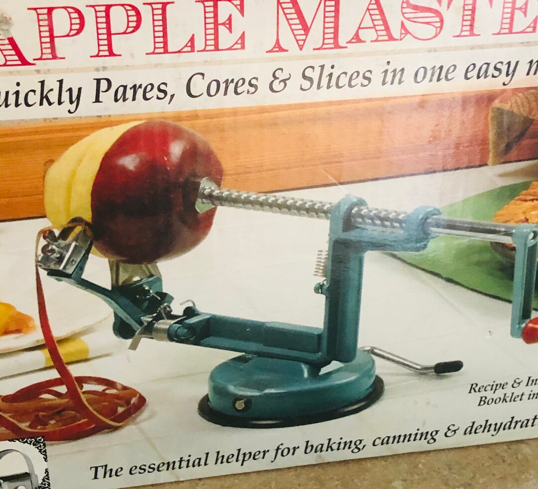 Apple Master Peeler With Vacuum Base Quickly Pares ,cores &slices in ...