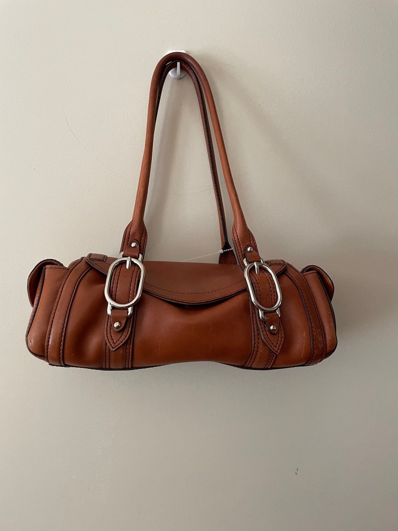 Cole Haan Handbag ” Trinity “ Brown Vintage - Etsy
