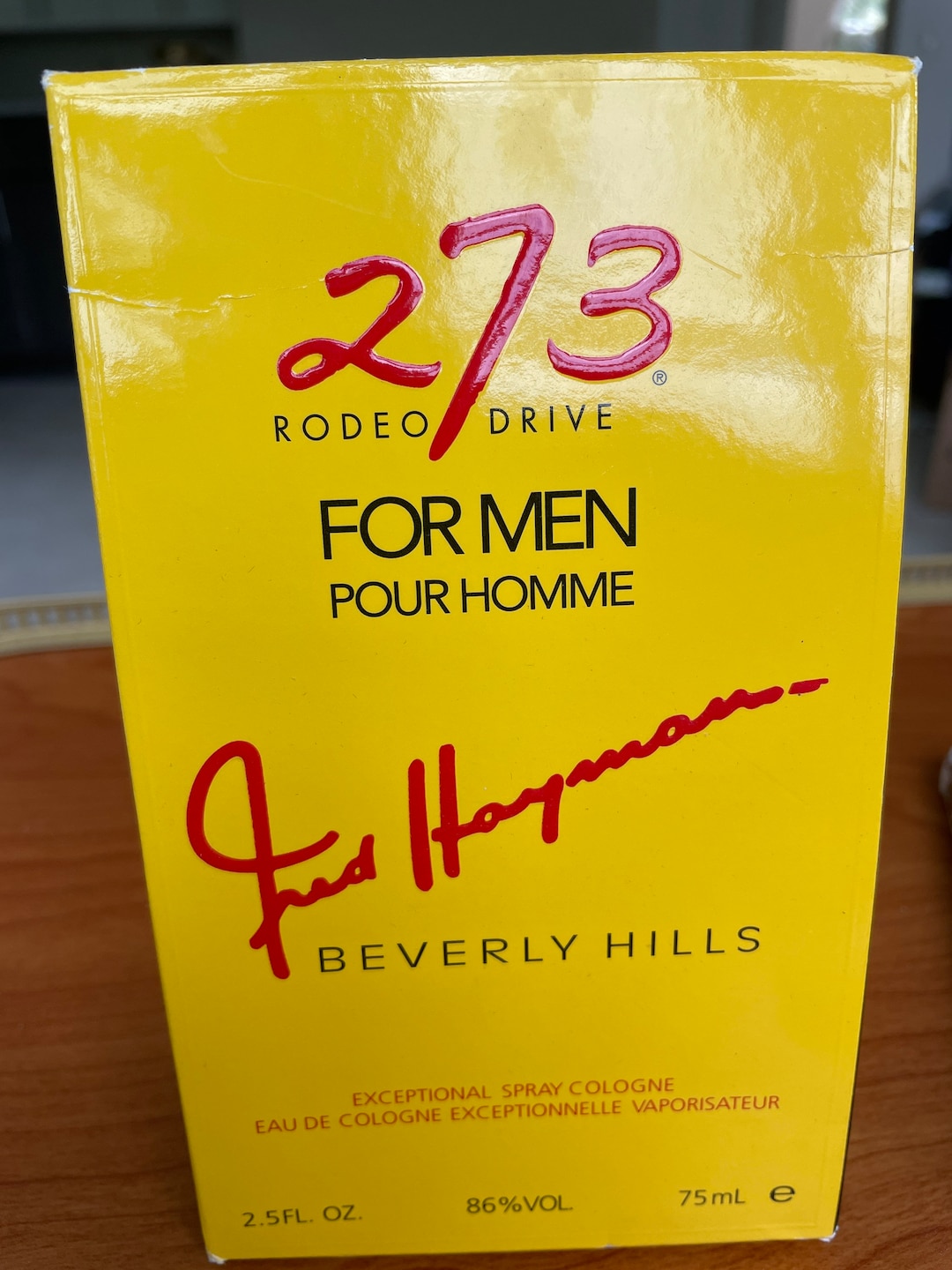 273 Rodeo Drive Pour Home 2.5fl Oz Spray Cologne Fred Hayman Beverly ...