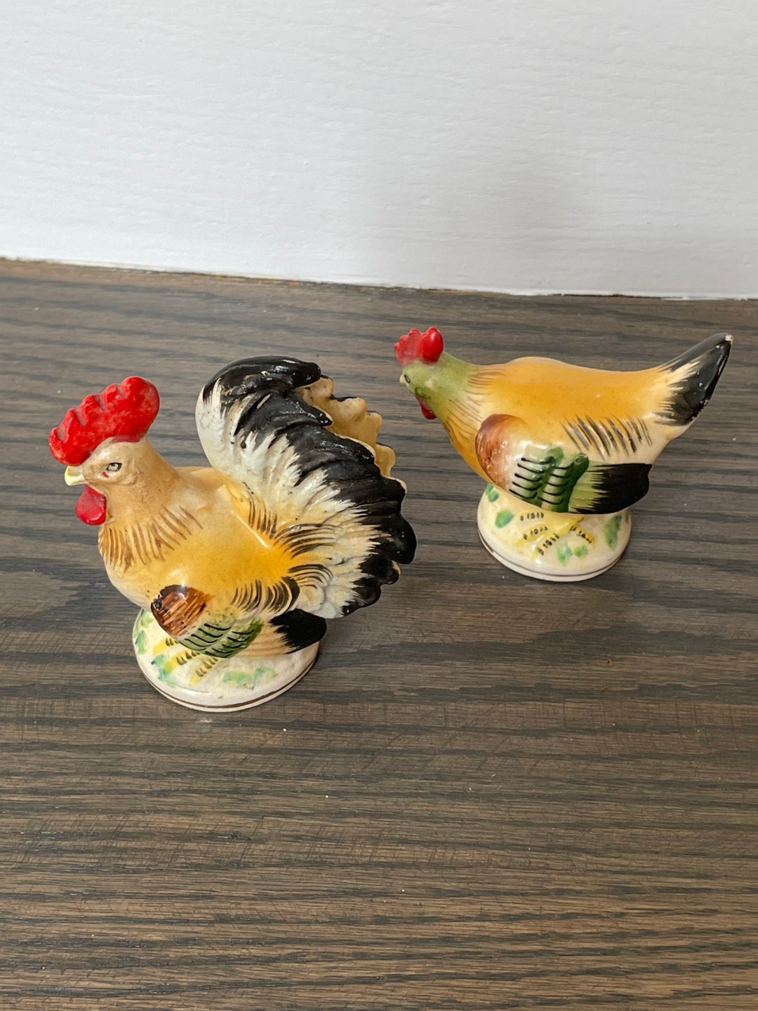 Vintage Phoenix Pair of Ceramic Chicken Salt & Pepper Shaker Rare - Etsy