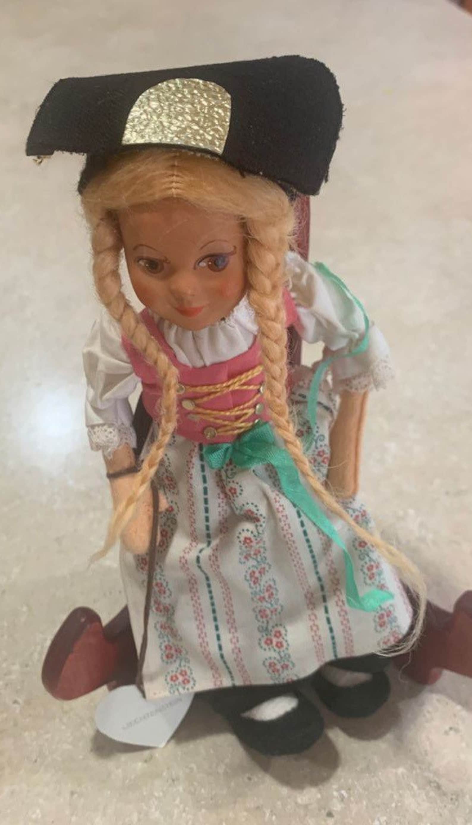 Vintage Baitz Austrian Doll in full Costume made in Austria | Etsy