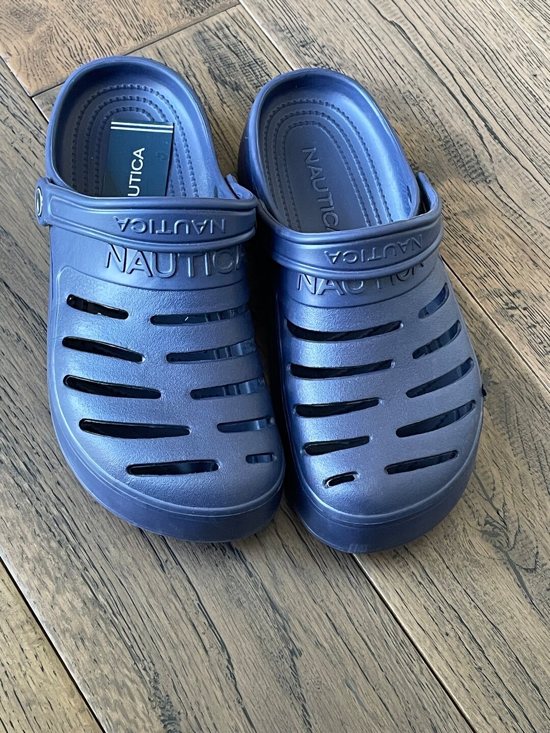 New Nautical Frlt -clogs for Unisex M-8,W-10 Blue - Etsy