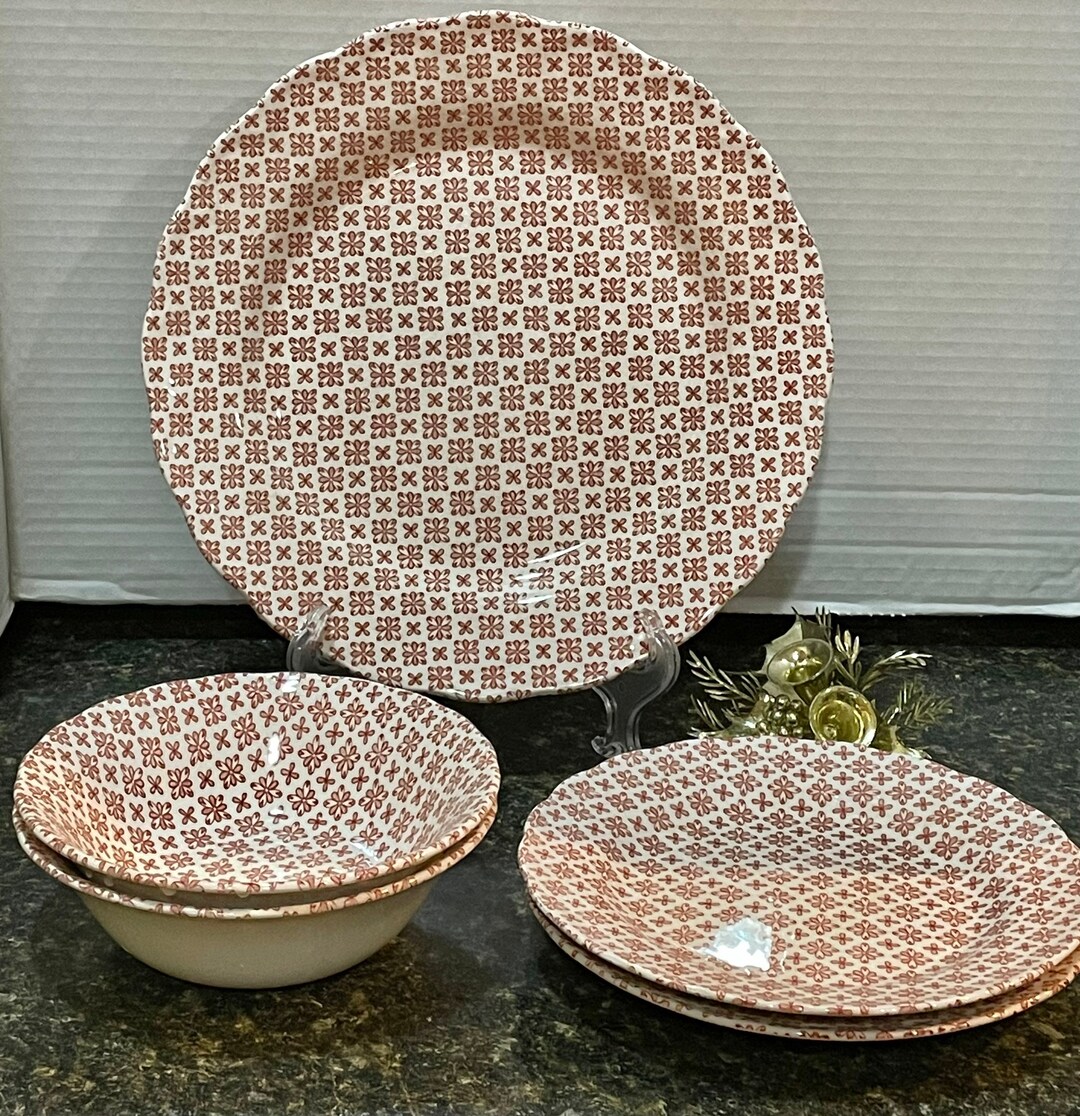 Vintage Double Phoenix Nikko Japan Porcelain China 5 Pieces Dinner Set ...