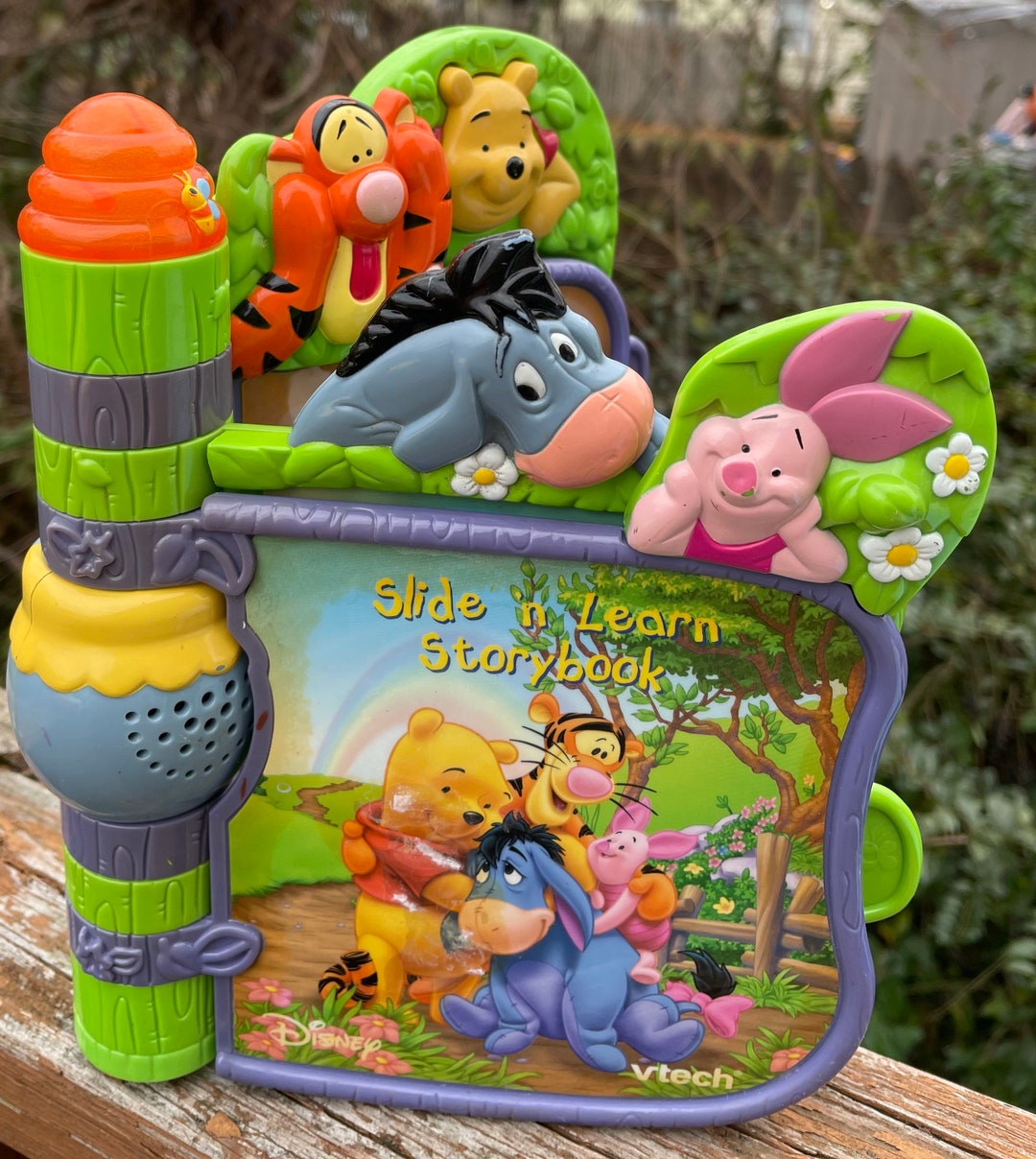 VTECH Disney Winnie the Pooh Slide in Learn Story Book .electronic ...