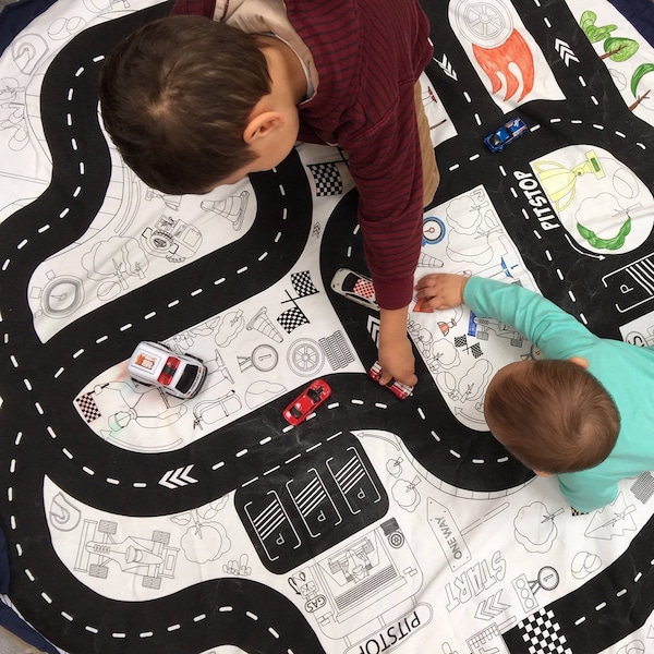 Car Play Mat - Etsy