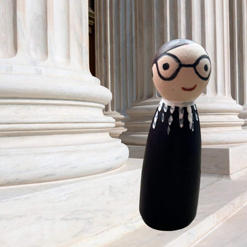 Ruth Bader Ginsburg Doll - Etsy