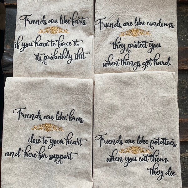 Friendship Kitchen Towels - Etsy
