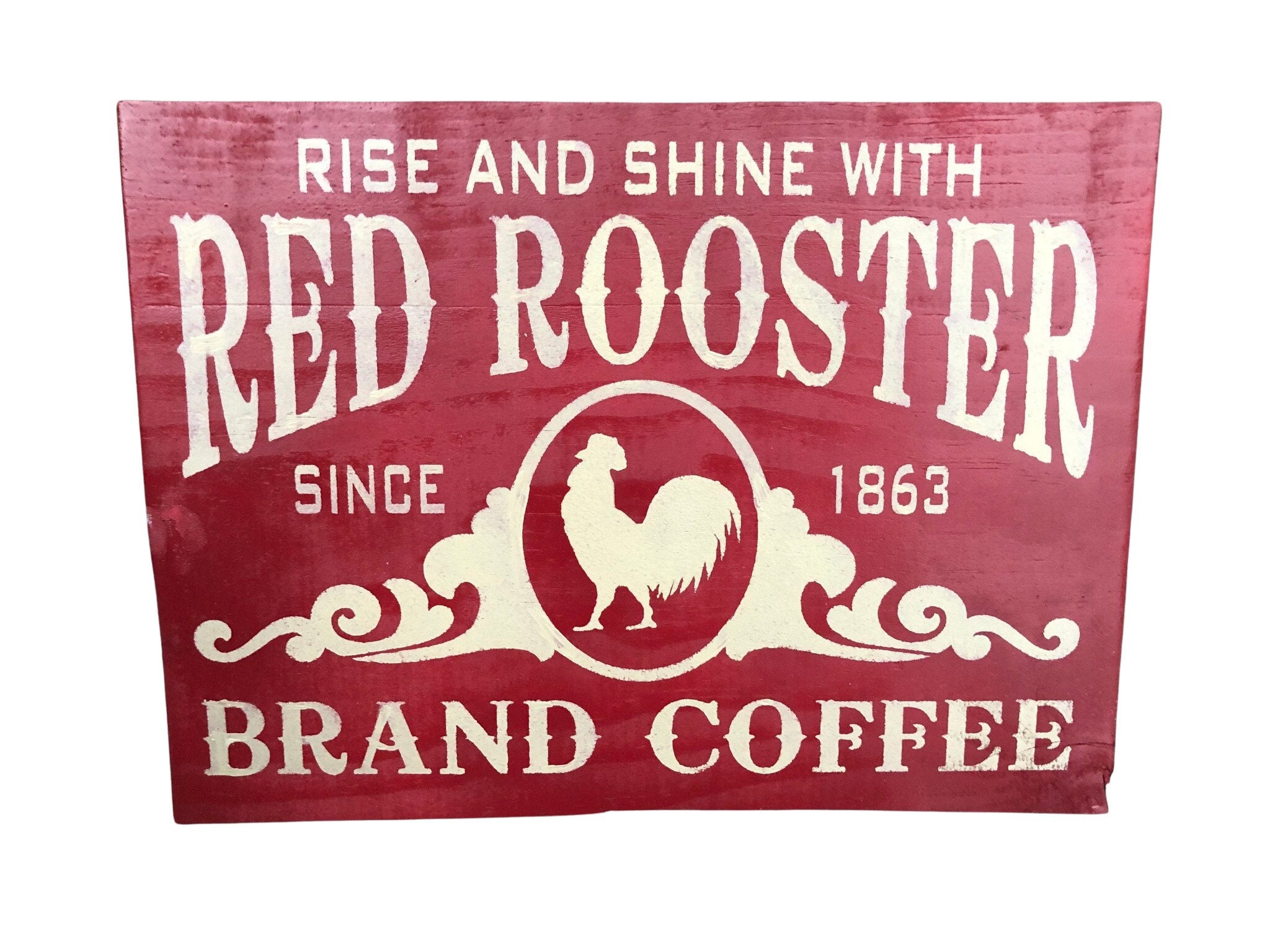 Rooster Coffee Sign
