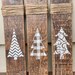 Rustic Christmas Tree Signs / Rustic Christmas Decor / Farmhouse ...
