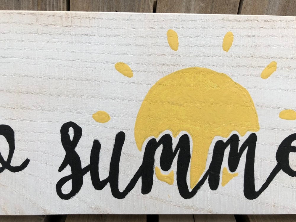 Hello Summer Sign