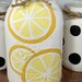 Lemon Mason Jars / Lemon Kitchen Decor / Mason Jar Centerpiece ...