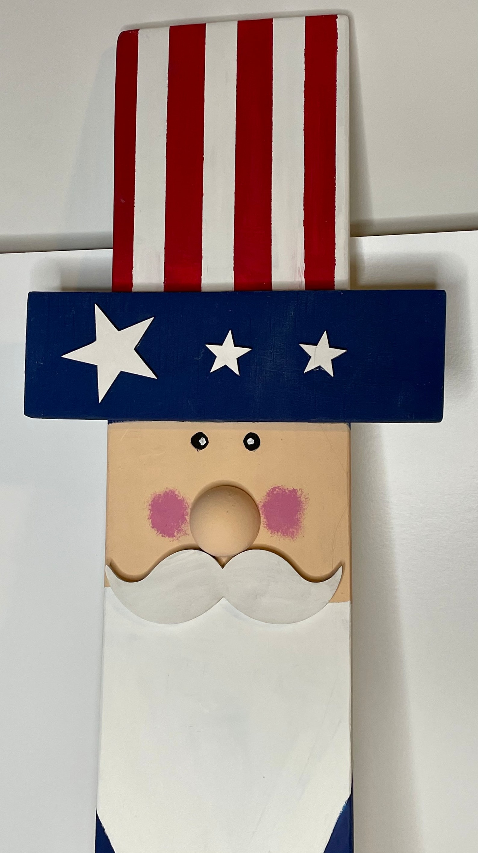 Uncle Sam Wood Sign - Americana Patriotic Porch Decor - Etsy