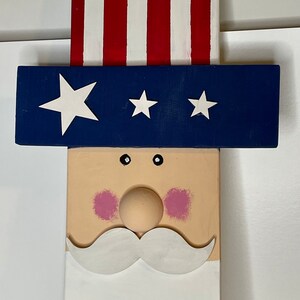 Uncle Sam Wood Sign / Uncle Sam Sign / 4th of July Sign / Americana ...