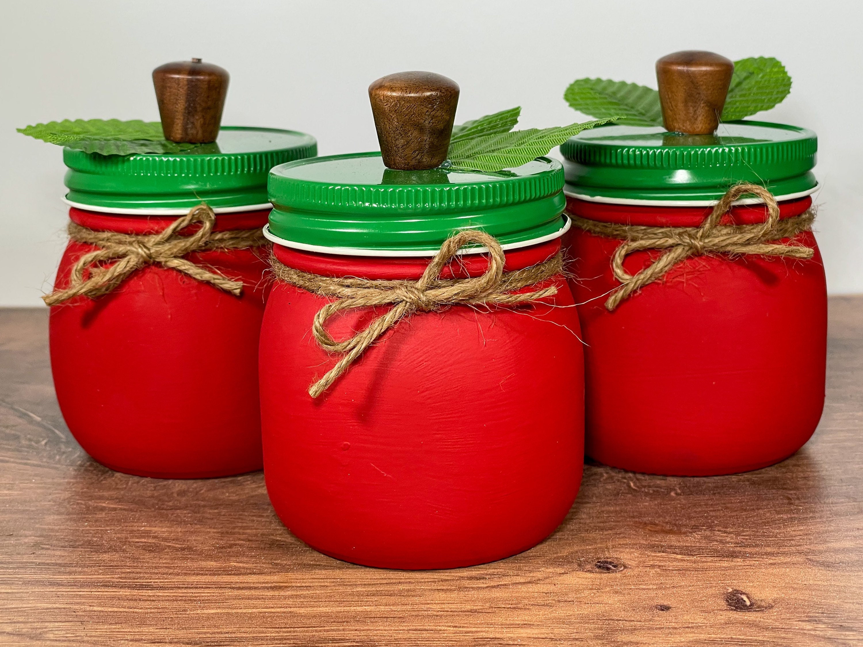 Apple Mason Jars